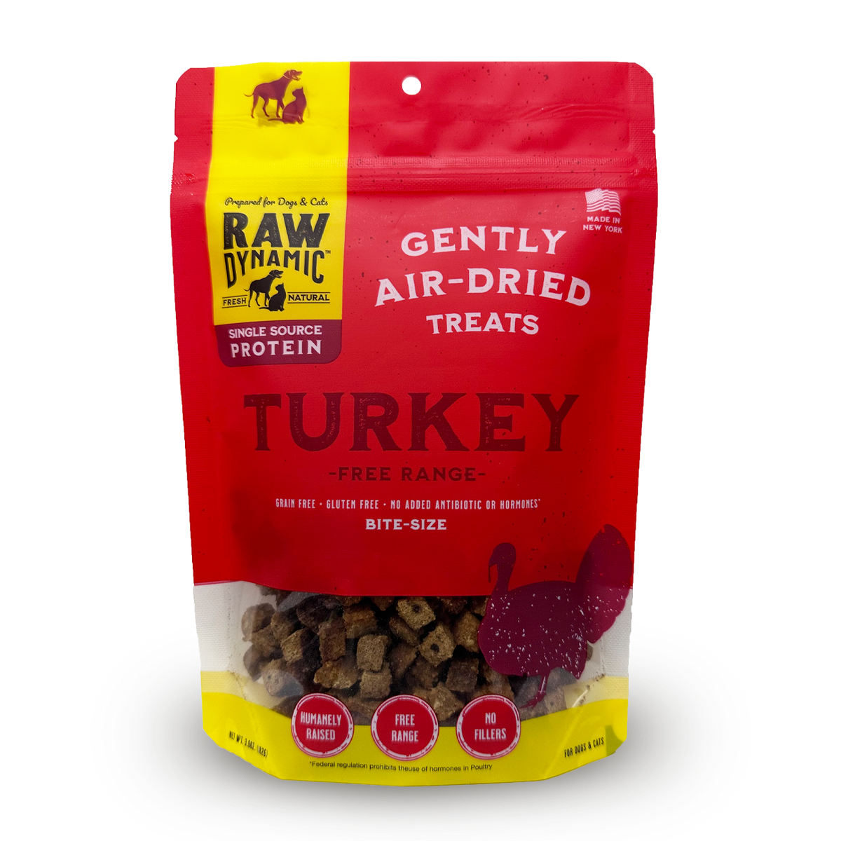 Raw Dynamic Air-Dried Raw Turkey Treats (3.6 oz) - Conyers, GA - The ...